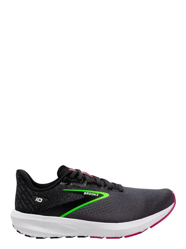 Brooks Launch 10 - Black/blackened Pearl/green