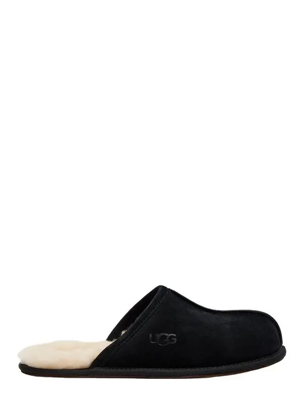 UGG Scuff Suede Slippers - Black