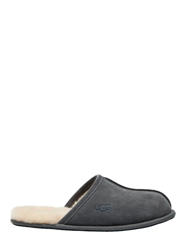 UGG Scuff Suede Slippers - Dark Grey