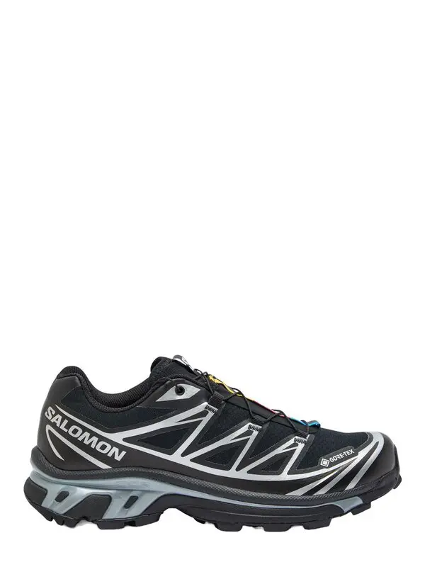 SALOMON Xt-6 Panelled Mesh Sneakers - Black And Silver