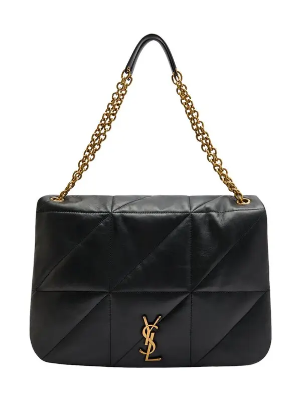 Saint Laurent Jamie 4.3 Xl Quilted Leather Shoulder Bag - Black