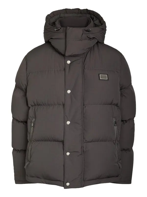 Dolce & Gabbana Padded Shell Jacket - Grey