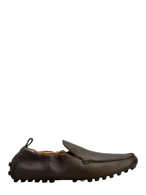 TOD'S Leather Loafers - Brown