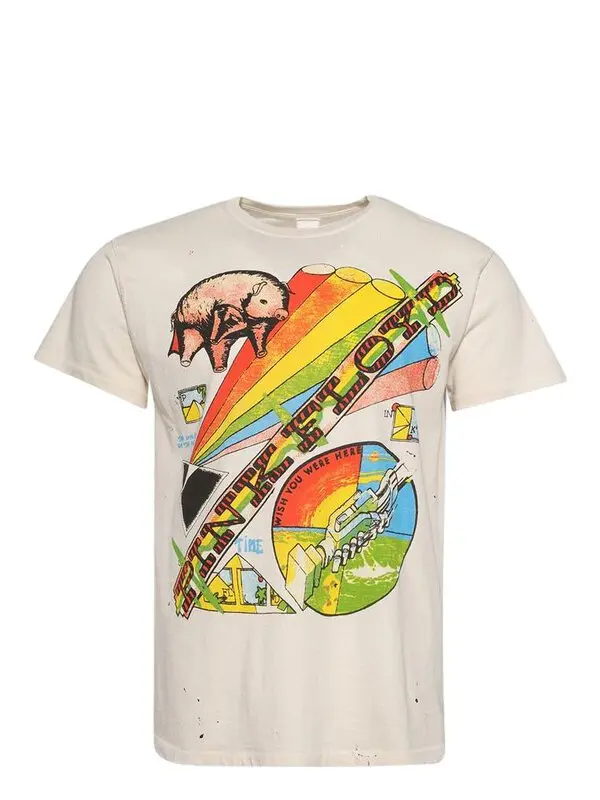 MadeWorn Pink Floyd Tee Vintage - White
