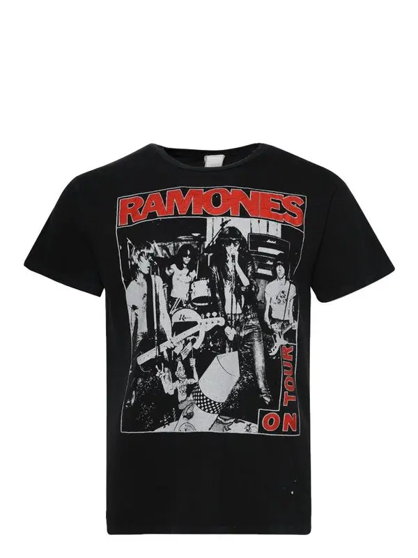 MadeWorn Ramones Tee Coal - Black