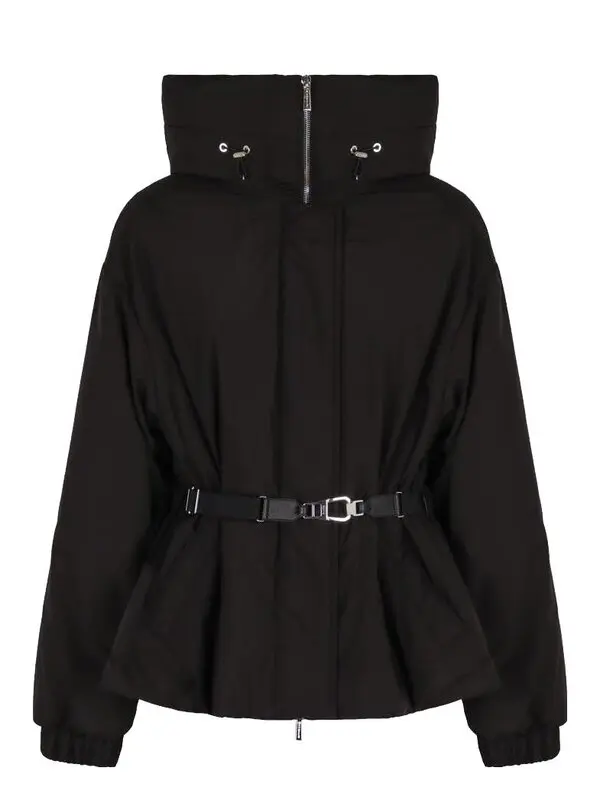 MOORER Glarea Hooded Down Jacket - Black