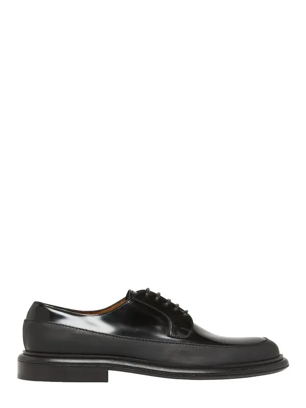 Givenchy Leather Lace-up Derby Loafers - Black