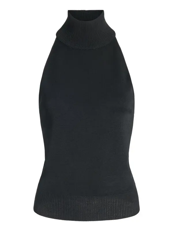 Givenchy Fitted Knit Top - Black