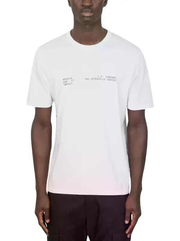 C.P. COMPANY Metropolis Crew-neck T-shirt - White