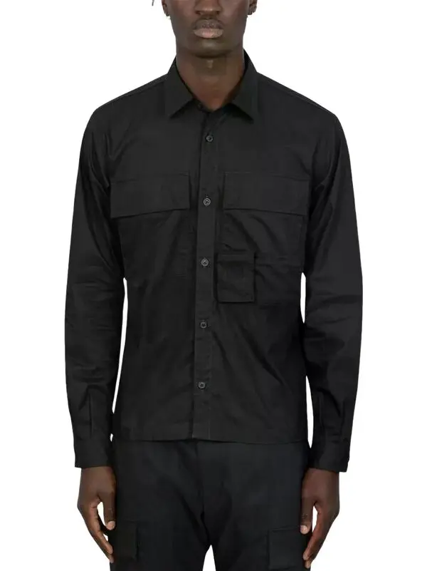 C.P. COMPANY Multi-pockets Shirt - Black