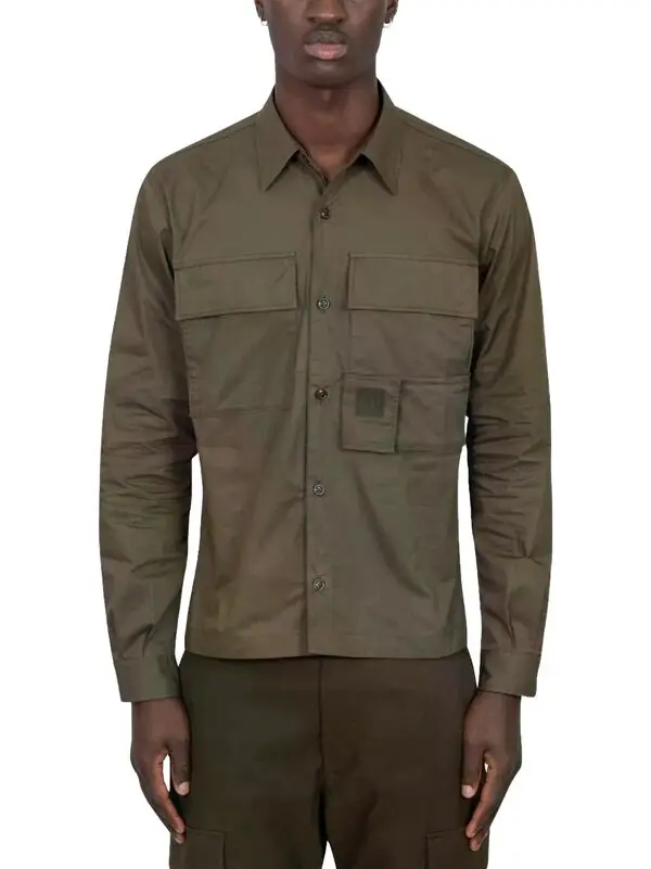 C.P. COMPANY Chest-pockets Long-sleeve Shirt - Green