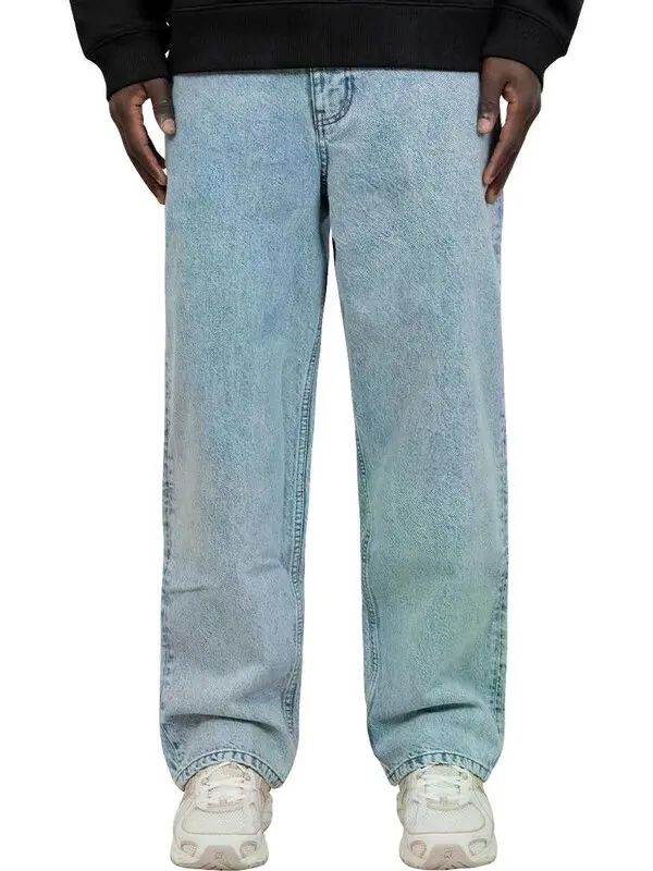 PATTA Embroidered Logo Jeans - Blue