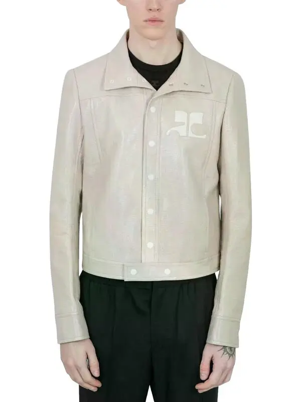 COURREGES Vinyl Jacket - Neutrals