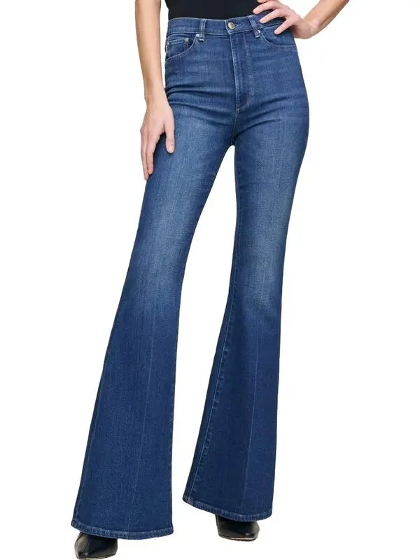 DL1961 Rachel Flare Instasculpt™ High-rise Jeans - Santa Monica