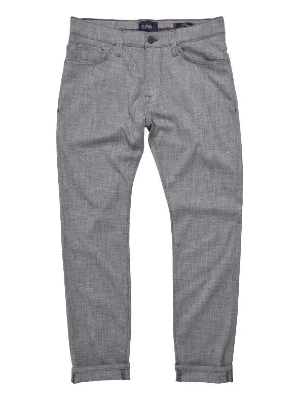 34 Heritage Courage Straight Leg Five-pocket Pants - Grey Cross Twill