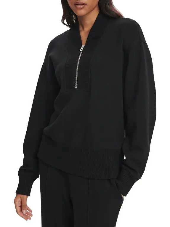 Varley Sally Half Zip Sweatshirt - Black