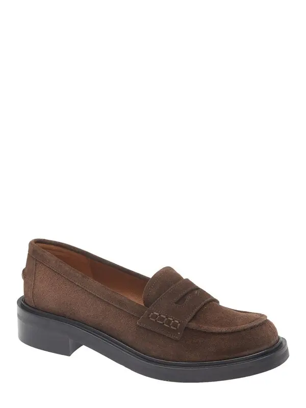 ATP ATELIER Albaredo Penny Loafer - Walnut