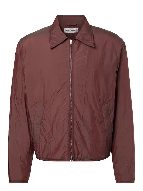 Our Legacy Slight Padded Jacket - Burgundy