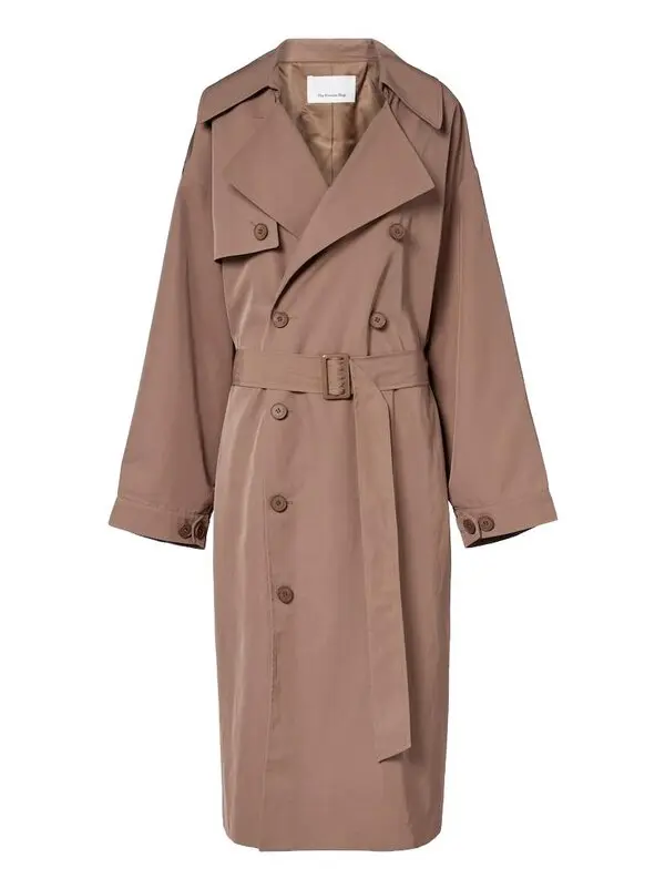 THE FRANKIE SHOP Mavis Trench Coat - Beige