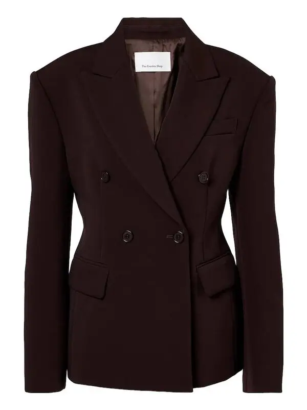 THE FRANKIE SHOP Doyer Blazer - Brown