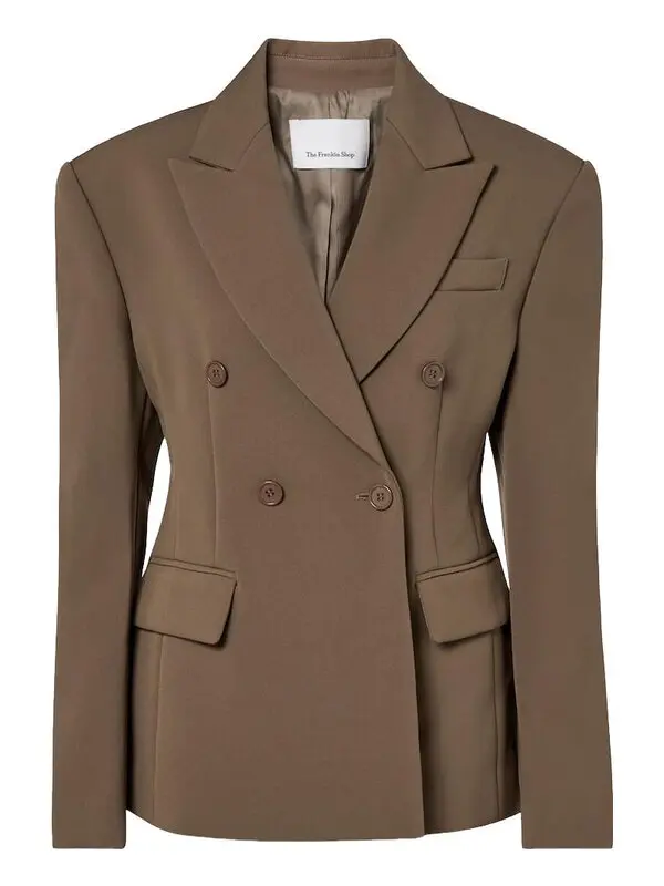 THE FRANKIE SHOP Doyer Blazer - Brown