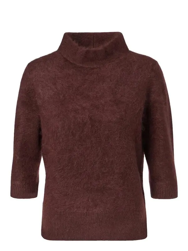 Dorothee Schumacher Wool And Cashmere-blend Sweater - Brown
