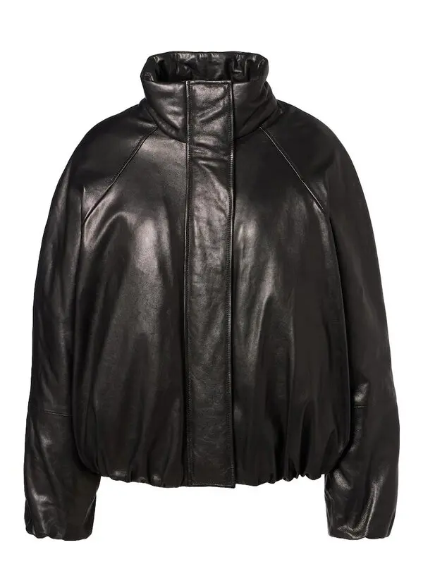 Proenza Schouler Laney Leather Jacket - Black