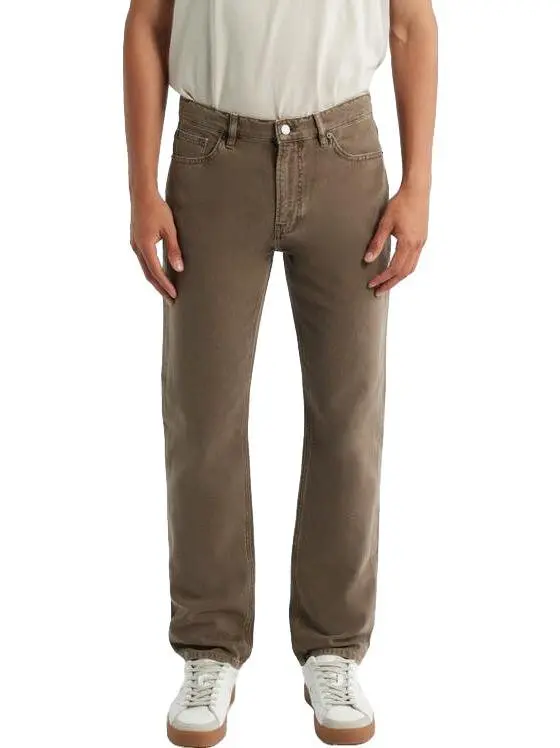 FRAME Modern Straight-leg Jeans - Antique Latte Brown