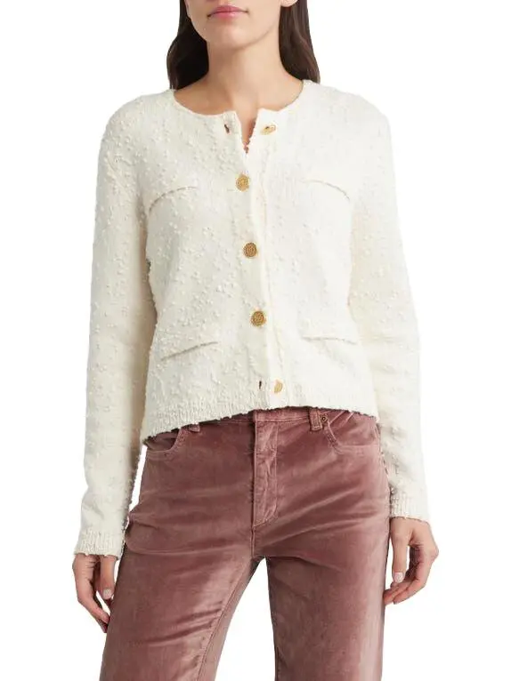 Kobi Halperin Richie Wool Cardigan - Ivory