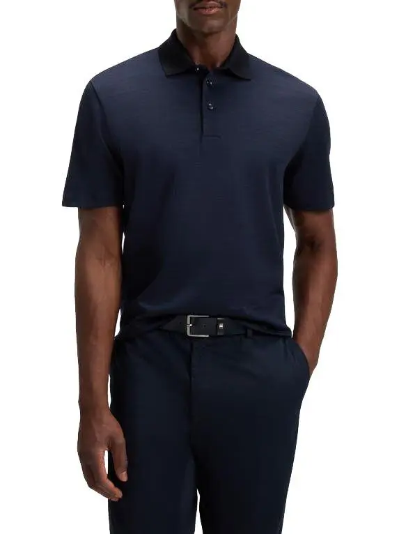 BOSS H-parris Polo - Dark Blue