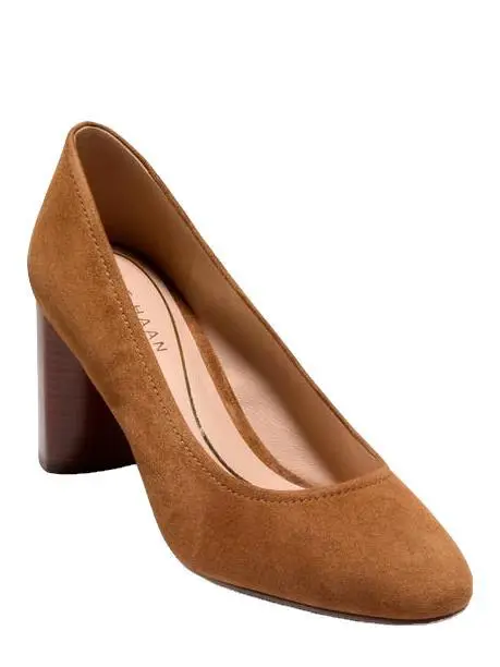 Cole Haan Nella Pump - Tobacco Suede