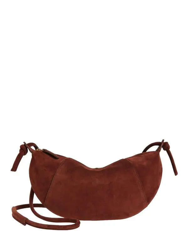 MANSUR GAVRIEL Mini Fortuna Crossbody Bag - Chocolate