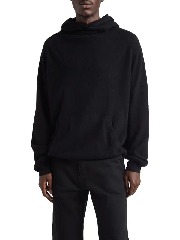 Frenckenberger Hooded Cashmere Sweater - Black