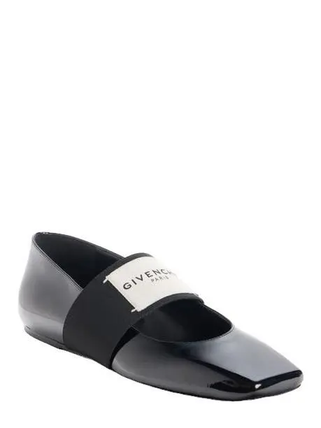 Givenchy Mary Jane Flats - Black