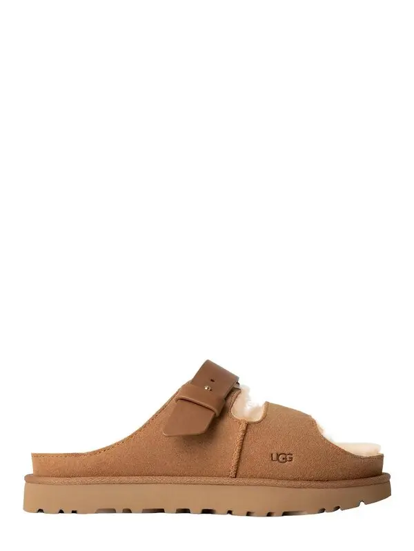 UGG Greenport Strap Slide - Chestnut