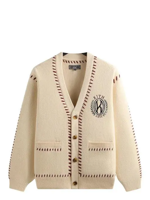 Kith Artisanal Stitch Cypress Cardigan - Sandrift