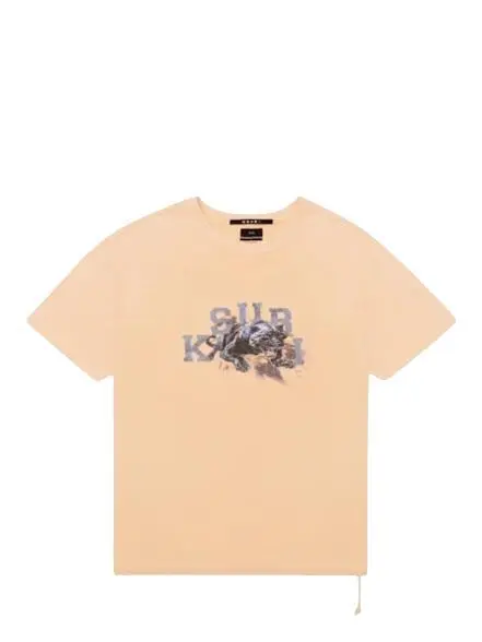 Ksubi Apex Biggie Short Sleeve Tee Shirt - Orange