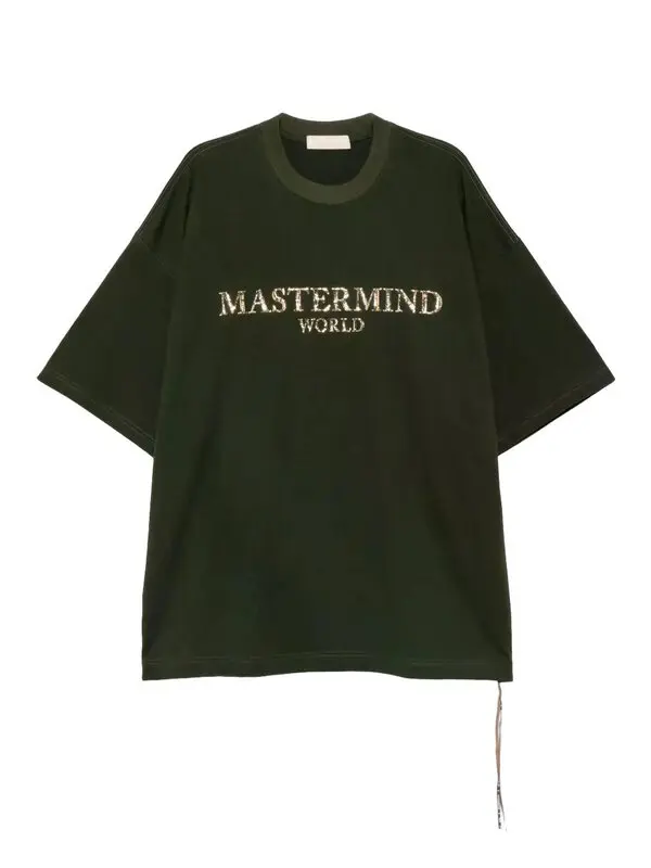 MASTERMIND WORLD Logo-print T-shirt - Green