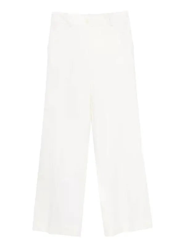 P.a.r.o.s.h Pressed-crease Tailored Trousers - Neutrals