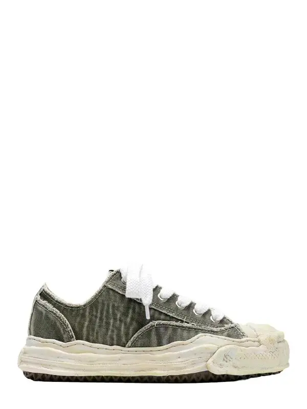 Mihara Yasuhiro Hank Denim Low-top Sneakers - Grey