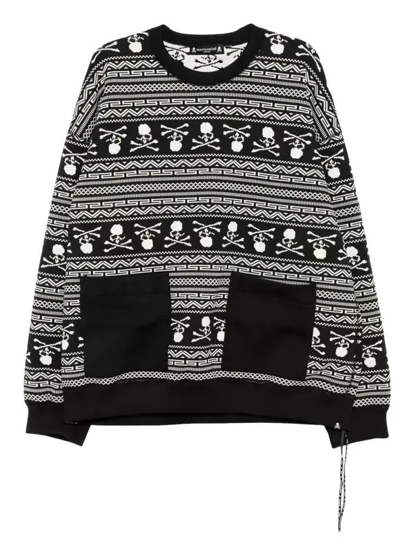 MASTERMIND WORLD Logo-embellished Jumper - Black