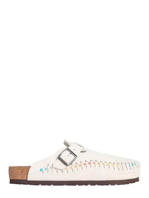 BIRKENSTOCK Kith X Boston Braided Slides - White