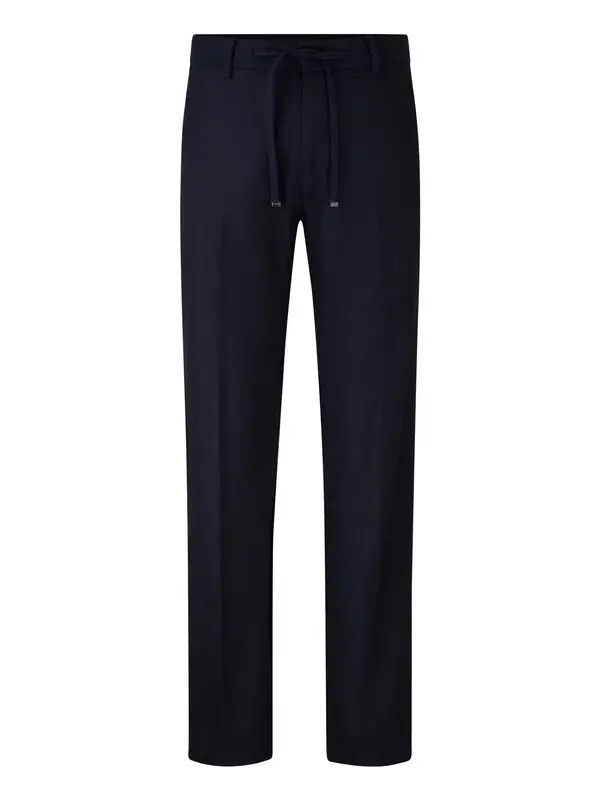 Bogner Riley Business Flannel Pants - Navy Blue