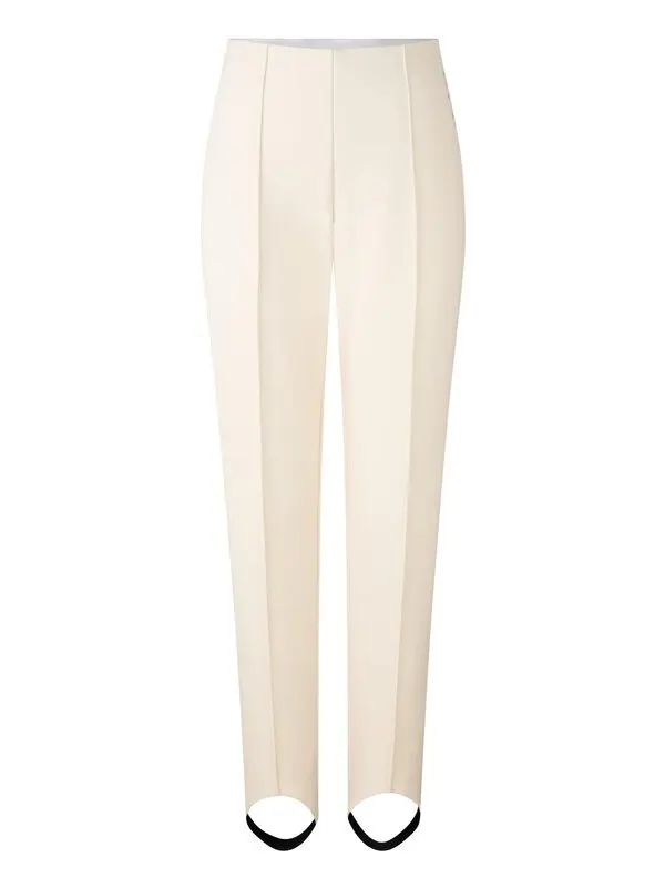 Bogner Elaine Softshell Stirrup Trousers - Cream