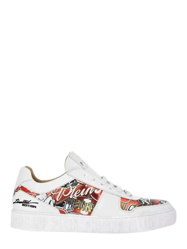 Philipp Plein Notorious Lo-top Sneakers - White