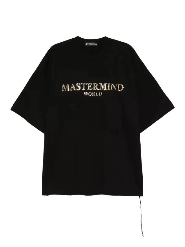 MASTERMIND WORLD Logo-print T-shirt - Black