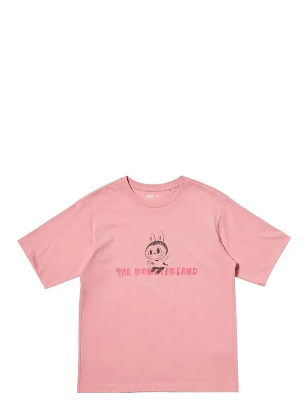 Uniqlo X Pop Mart Graphic T-shirt - Pink