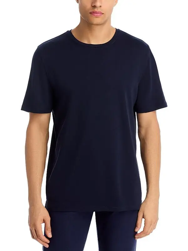 Bloomingdale'S Short Sleeved Crewneck Tee Exclusive - Navy