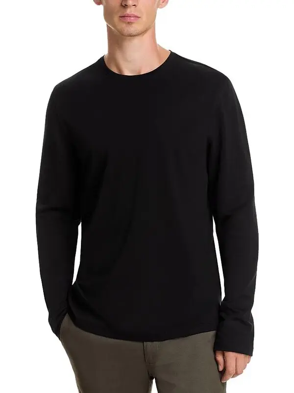 Bloomingdale'S Long Sleeve Tee Exclusive - Black
