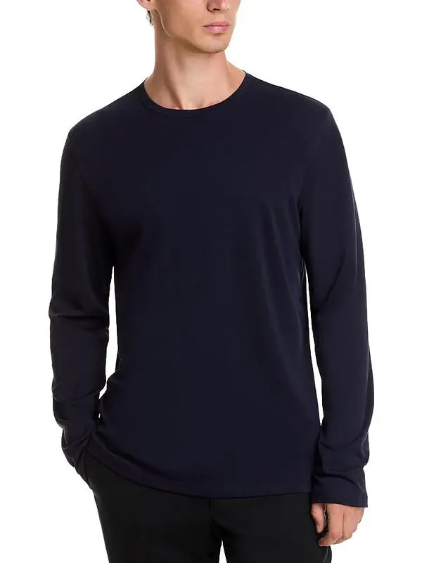 Bloomingdale'S Long Sleeve Tee Exclusive - Navy